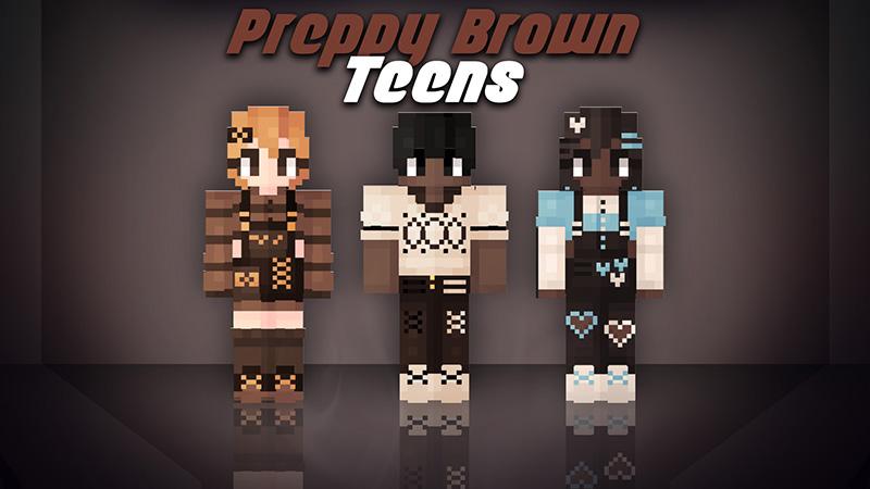 Preppy Brown Teens by Blue Depth Games | CHUNK - Minecraft Bedrock ...