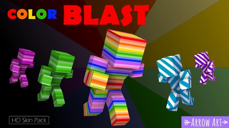 Color Blast by Arrow Art Games | CHUNK - Minecraft Bedrock Marketplace ...