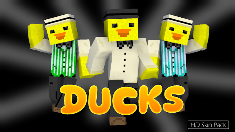 Ducks by Arrow Art Games | CHUNK - Minecraft Bedrock Marketplace Explorer