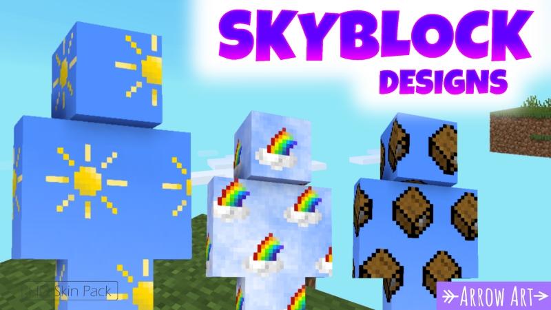 Skyblock Designs by Arrow Art Games | CHUNK - Minecraft Bedrock ...