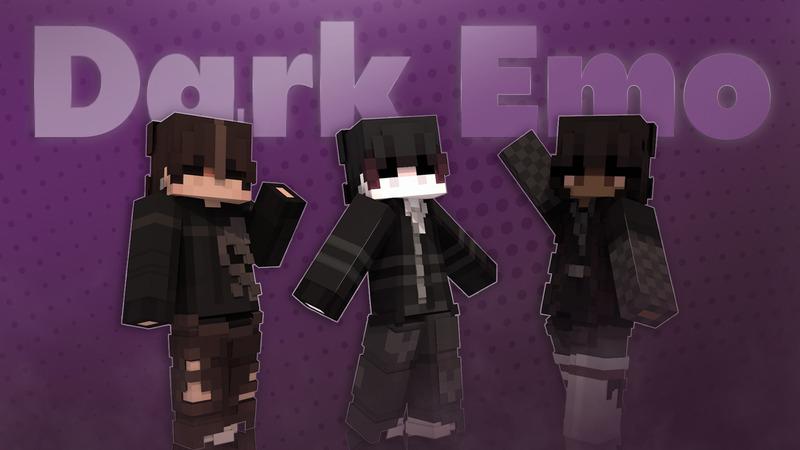 Dark Emo by Asiago Bagels | CHUNK - Minecraft Bedrock Marketplace Explorer