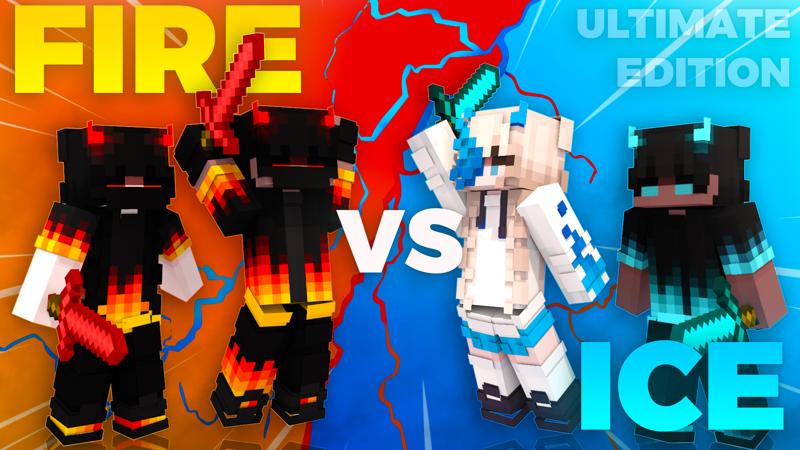 Fire VS Ice Ultimate Edition by Asiago Bagels | CHUNK - Minecraft Bedrock Marketplace Explorer