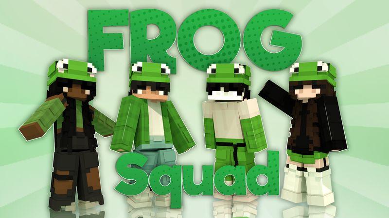 Frog Squad by Asiago Bagels | CHUNK - Minecraft Bedrock Marketplace ...
