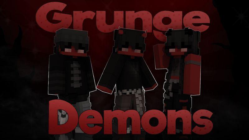 Grunge Demons by Asiago Bagels | CHUNK - Minecraft Bedrock Marketplace ...