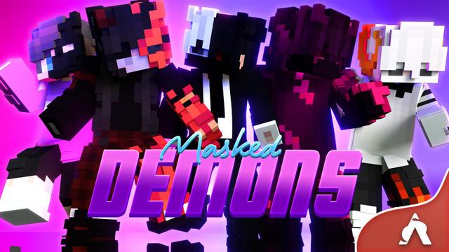 Masked Demons by Atheris Games | CHUNK - Minecraft Bedrock Marketplace Explorer