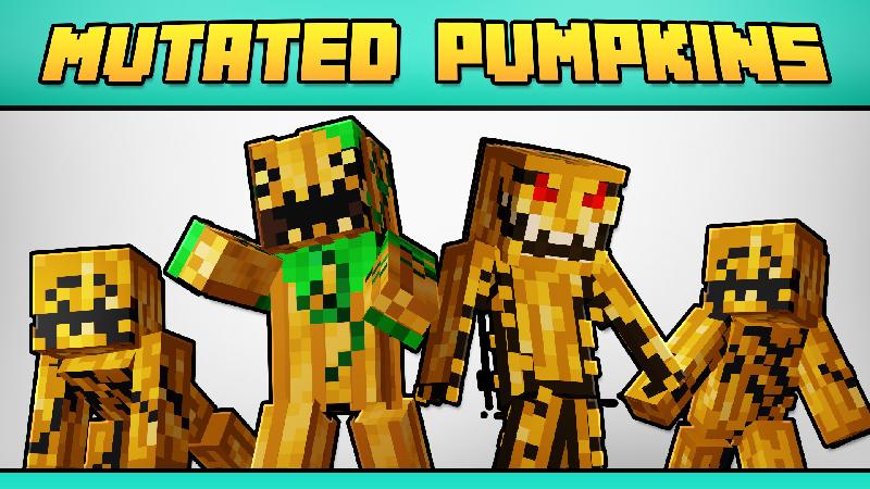 MUTATED PUMPKINS by Minty | CHUNK - Minecraft Bedrock Marketplace Explorer