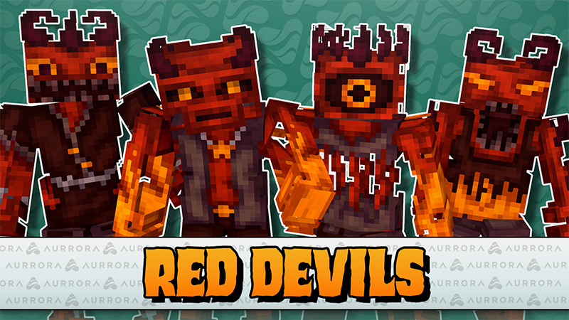 RED DEVILS by Aurrora | CHUNK - Minecraft Bedrock Marketplace Explorer