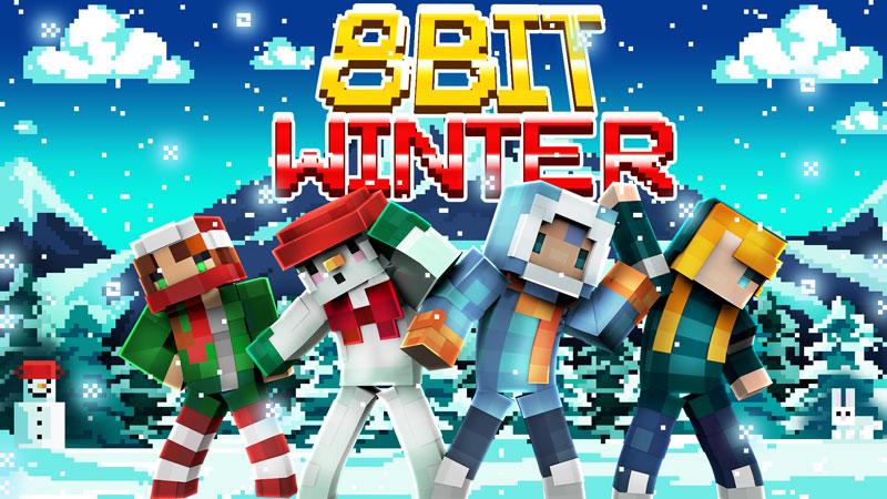 8-Bit Winter by BBB Studios | CHUNK - Minecraft Bedrock Marketplace Explorer