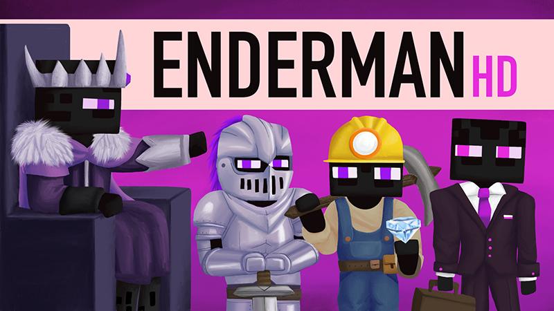 Enderman HD by BBB Studios | CHUNK - Minecraft Bedrock Marketplace Explorer