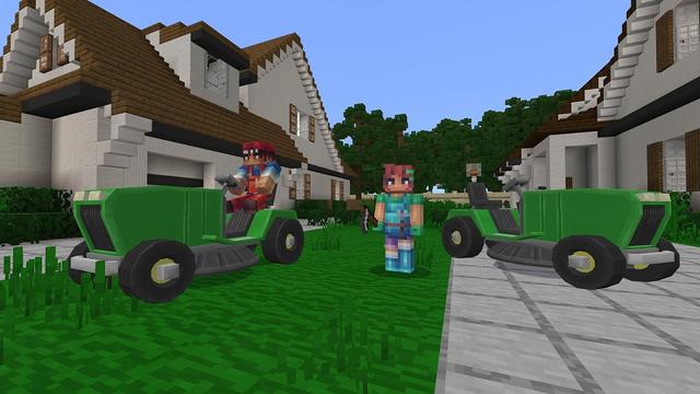 Lawn Mower Simulator de BBB Studios. | CHUNK - Minecraft Bedrock ...