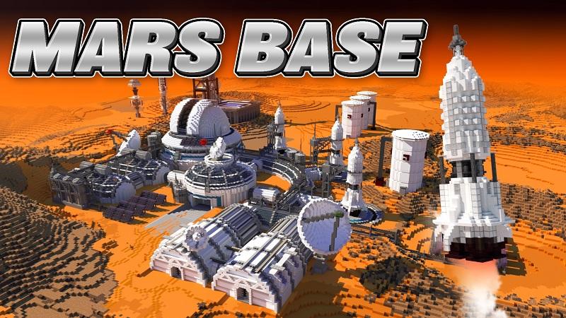 Mars Base by BBB Studios | CHUNK - Minecraft Bedrock Marketplace Explorer