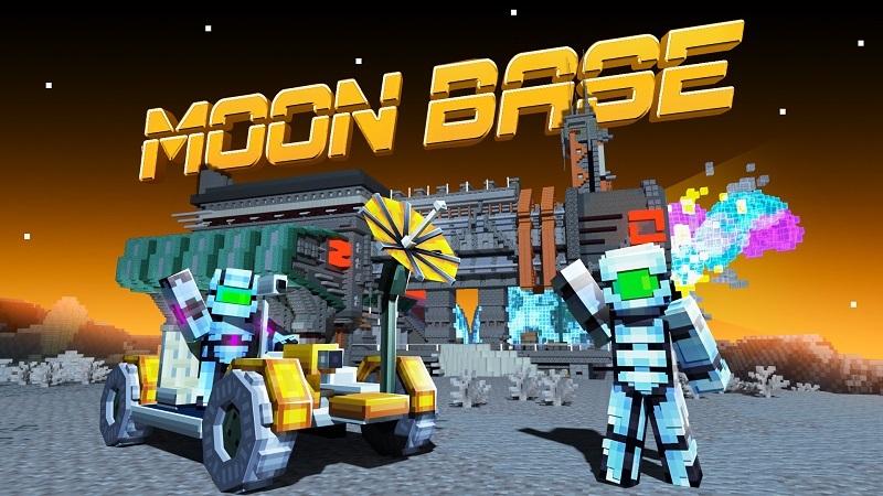 Moon Base by BBB Studios | CHUNK - Minecraft Bedrock Marketplace Explorer