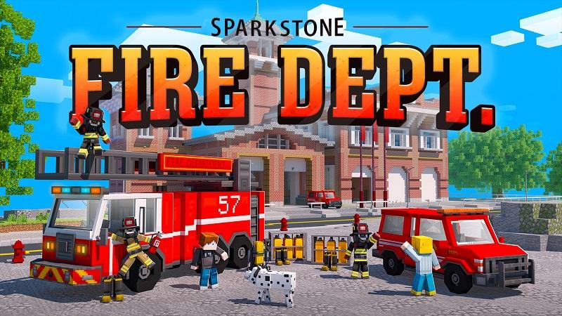 Sparkstone Fire Department by BBB Studios | CHUNK - Minecraft Bedrock ...
