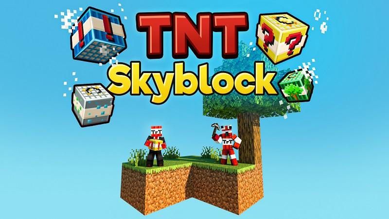 TNT Skyblock by BBB Studios | CHUNK - Minecraft Bedrock Marketplace ...