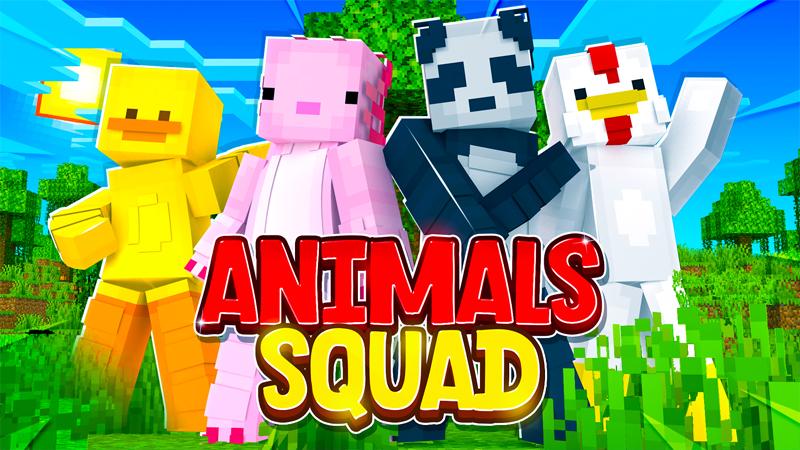 Animals Squad by Big Dye Gaming | CHUNK - Minecraft Bedrock Marketplace ...