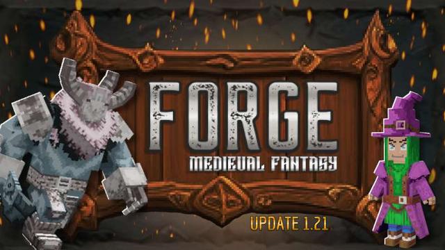 Forge Medieval Fantasy by Big Dye Gaming | CHUNK - Minecraft Bedrock ...