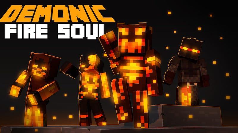 Demonic Fire Soul by Block Factory | CHUNK - Minecraft Bedrock Marketplace Explorer