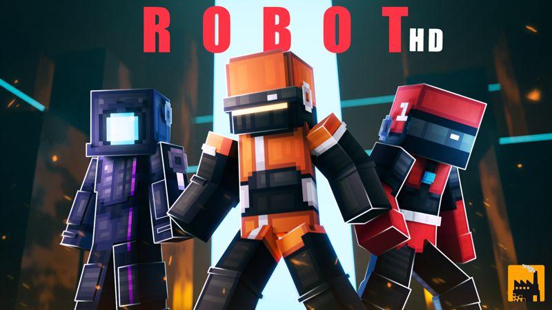 Robot HD by Block Factory | CHUNK - Minecraft Bedrock Marketplace Explorer
