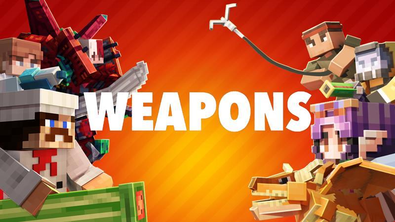Weapons by Block Factory | CHUNK - Minecraft Bedrock Marketplace Explorer