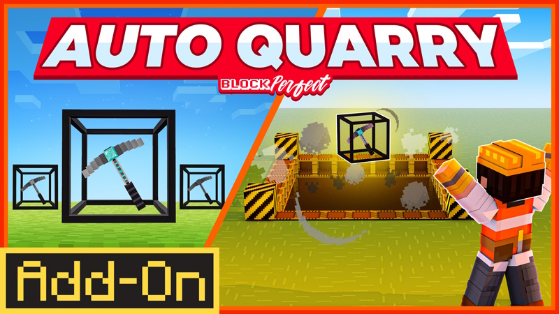 Auto Quarry by Block Perfect Studios | CHUNK - Minecraft Bedrock ...