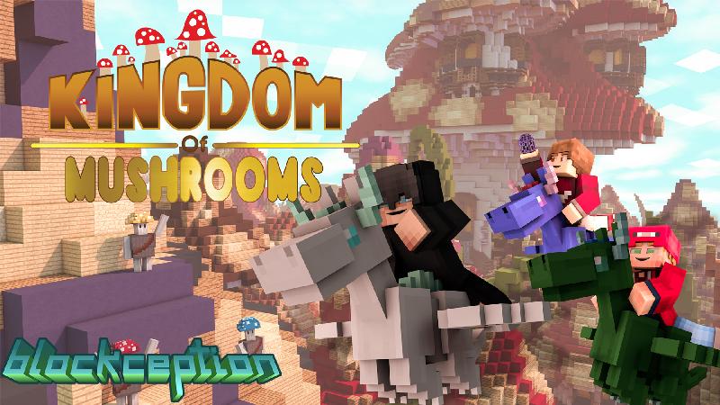 Kingdom of Mushrooms by Blockception | CHUNK - Minecraft Bedrock Marketplace Explorer