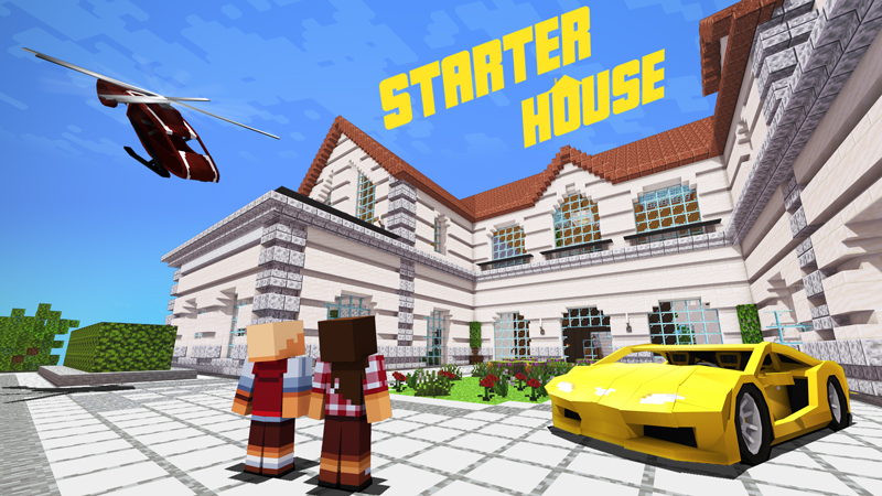 Starter House by Blockception | CHUNK - Minecraft Bedrock Marketplace ...