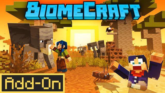 BiomeCraft Add-On by BLOCKLAB Studios | CHUNK - Minecraft Bedrock Marketplace Explorer