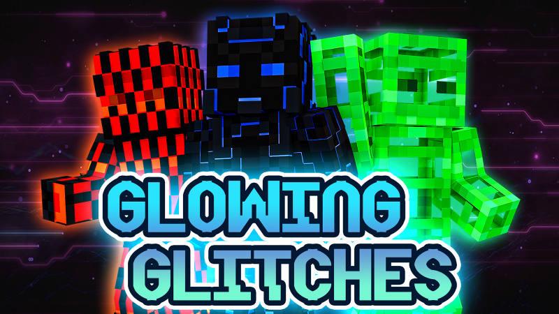 Glowing Glitches by BLOCKLAB Studios | CHUNK - Minecraft Bedrock Marketplace Explorer