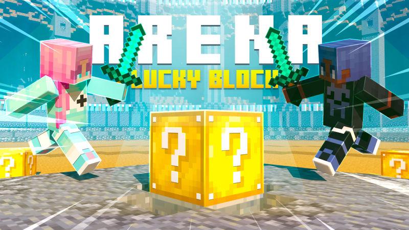 Lucky Block Arena by BLOCKLAB Studios | CHUNK - Minecraft Bedrock Marketplace Explorer