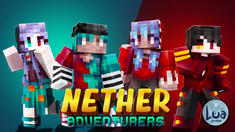 Nether Adventurers by BLOCKLAB Studios | CHUNK - Minecraft Bedrock Marketplace Explorer