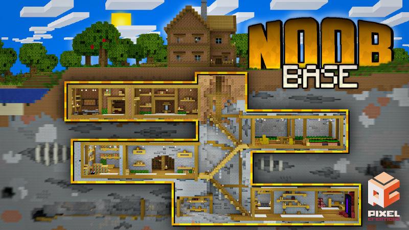 Noob Base by BLOCKLAB Studios | CHUNK - Minecraft Bedrock Marketplace ...