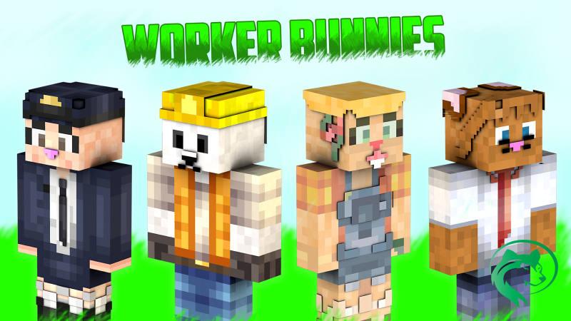 Worker Bunnies by BLOCKLAB Studios | CHUNK - Minecraft Bedrock ...