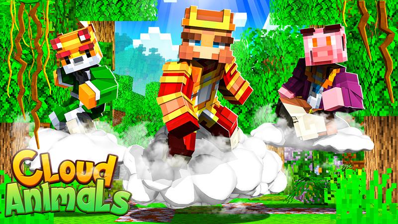 Cloud Animals by Blu Shutter Bug | CHUNK - Minecraft Bedrock Marketplace Explorer