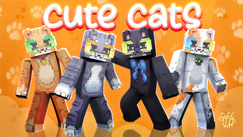 Cute Cats by Blu Shutter Bug | CHUNK - Minecraft Bedrock Marketplace ...