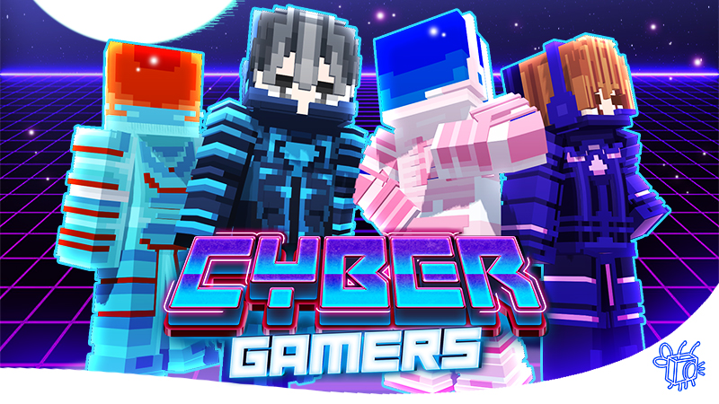 Cyber Gamers by Blu Shutter Bug | CHUNK - Minecraft Bedrock Marketplace ...