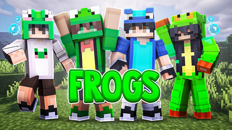 Frogs by Blu Shutter Bug | CHUNK - Minecraft Bedrock Marketplace Explorer