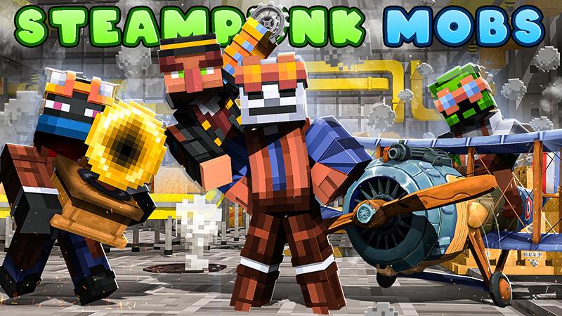 Steampunk Mobs by Blu Shutter Bug | CHUNK - Minecraft Bedrock Marketplace Explorer