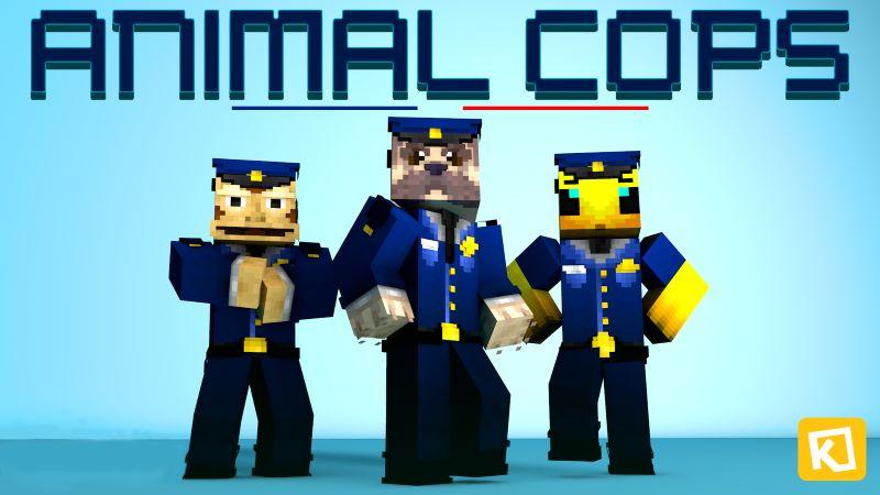 Animal Cops by Box Build | CHUNK - Minecraft Bedrock Marketplace Explorer