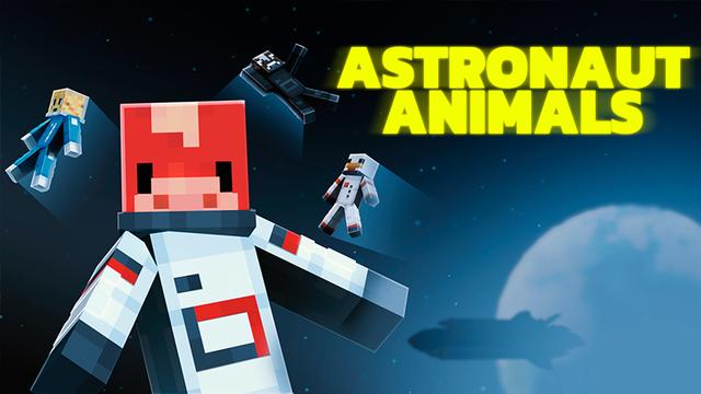 Astronauts Animals by Box Build | CHUNK - Minecraft Bedrock Marketplace ...