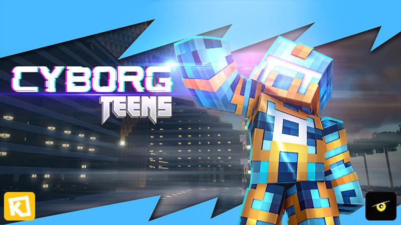 Cyborg Teens by Box Build | CHUNK - Minecraft Bedrock Marketplace Explorer