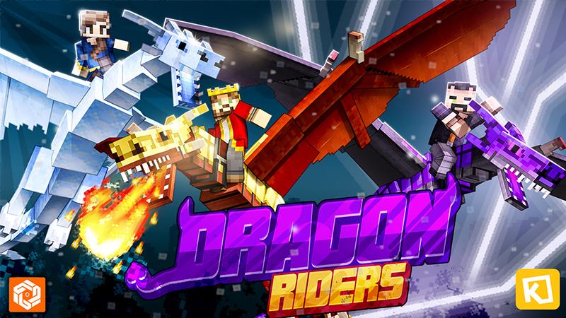 Dragon Riders by Box Build | CHUNK - Minecraft Bedrock Marketplace Explorer