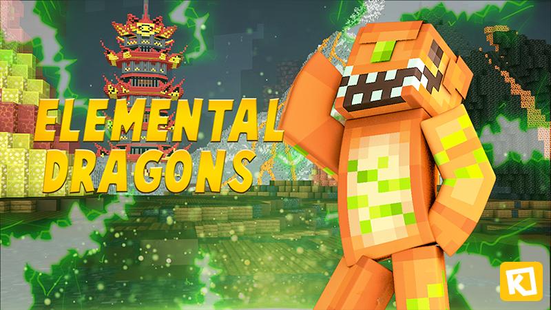 Elemental Dragons by Box Build | CHUNK - Minecraft Bedrock Marketplace Explorer