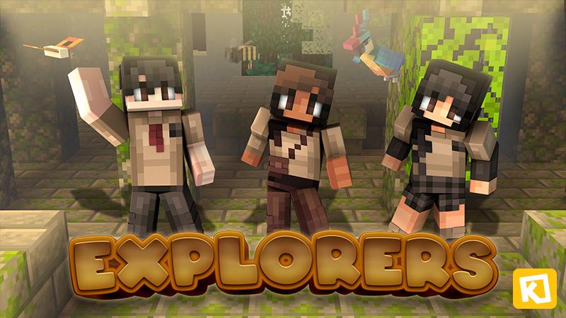 Explorers by Box Build | CHUNK - Minecraft Bedrock Marketplace Explorer