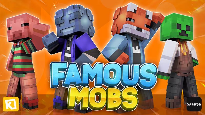Famous Mobs by Box Build | CHUNK - Minecraft Bedrock Marketplace Explorer