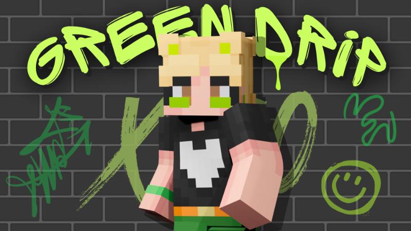 Green Drip by Box Build | CHUNK - Minecraft Bedrock Marketplace Explorer