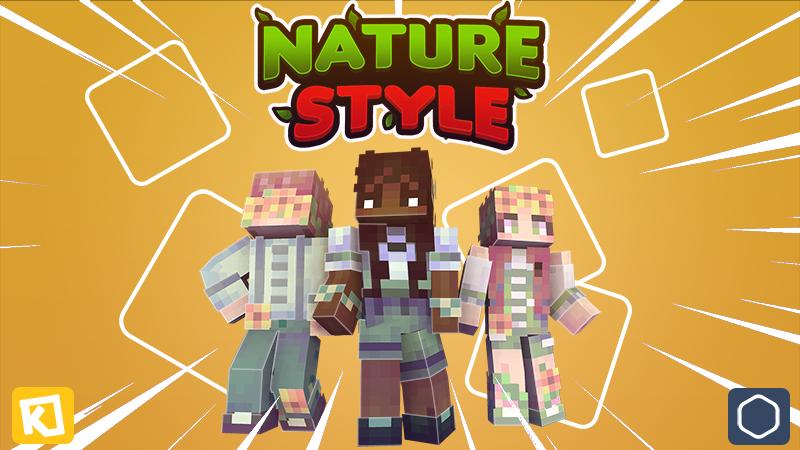 Nature Style by Box Build | CHUNK - Minecraft Bedrock Marketplace Explorer
