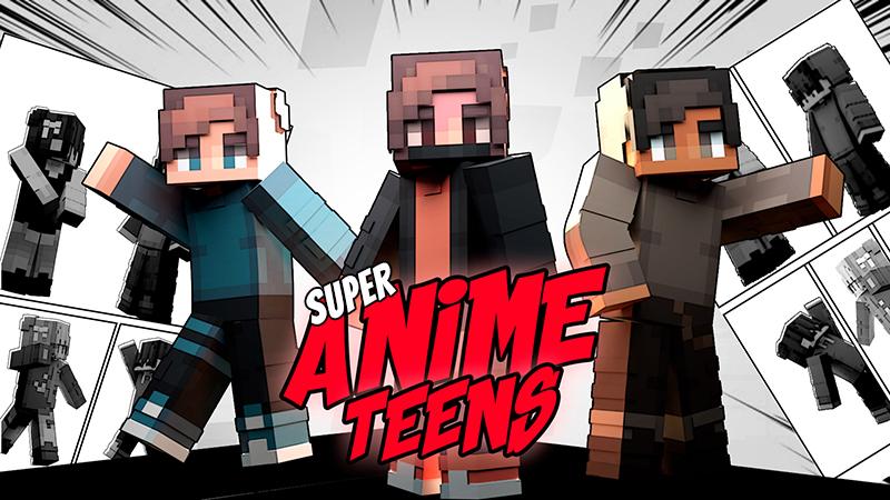 Super Anime Teens by Box Build | CHUNK - Minecraft Bedrock Marketplace ...