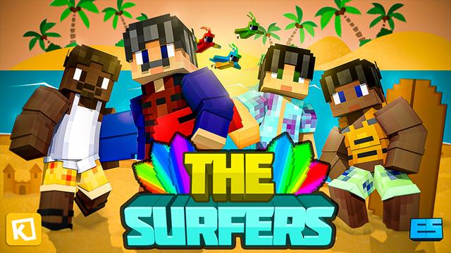 The Surfers by Box Build | CHUNK - Minecraft Bedrock Marketplace Explorer