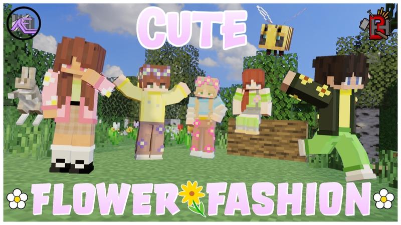 Cute Flower Fashion by Builders Horizon | CHUNK - Minecraft Bedrock ...