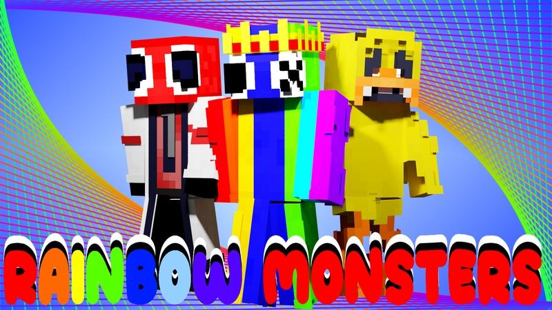 Rainbow Monsters by Builders Horizon | CHUNK - Minecraft Bedrock ...